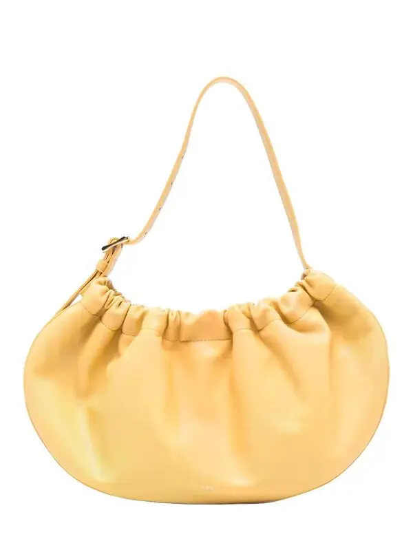 A.p.c. Ninon Hoop Gathered Bag - Yellow