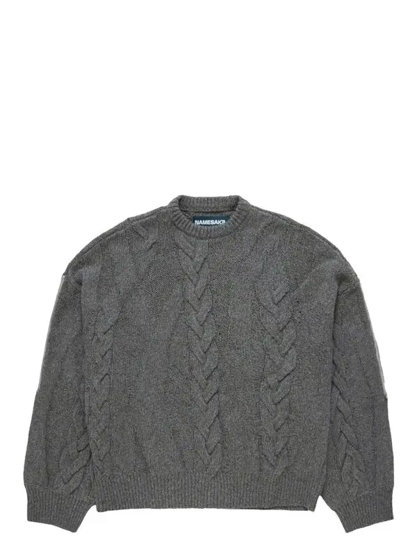 NAMESAKE Linas Dual Ash Jumper - Grey