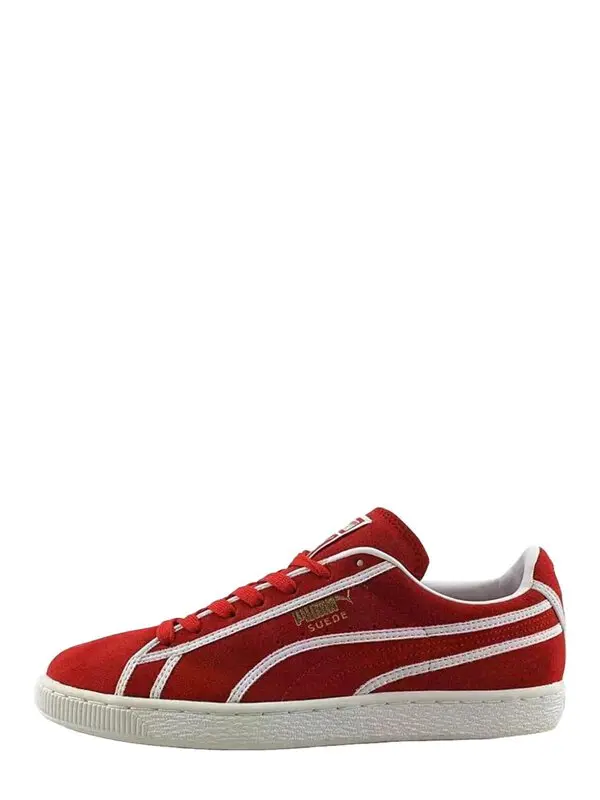 PUMA Striped Sneakers - Red