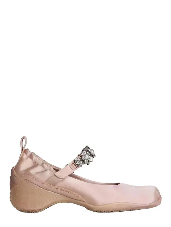 Simone Rocha Pearl-embellished Pumps - Pink