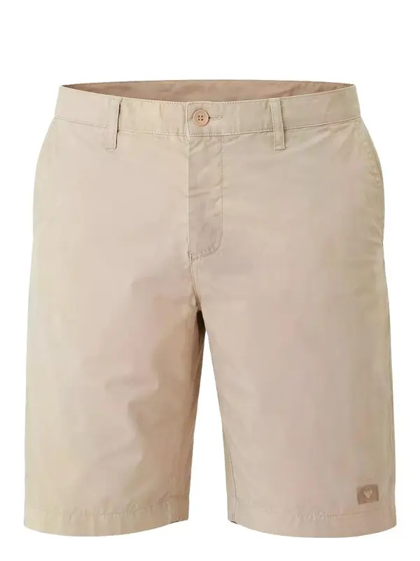 Emporio Armani Logo-patch Shorts - Neutrals