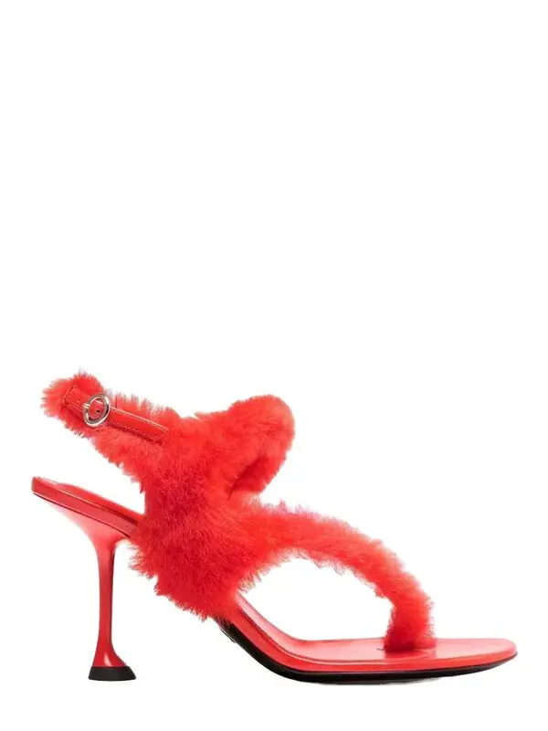 Proenza Schouler Tee Thong Sandals - Red