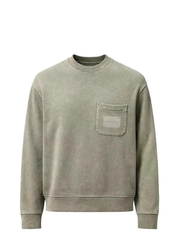 Emporio Armani Patch-pocket Sweatshirt - Grey