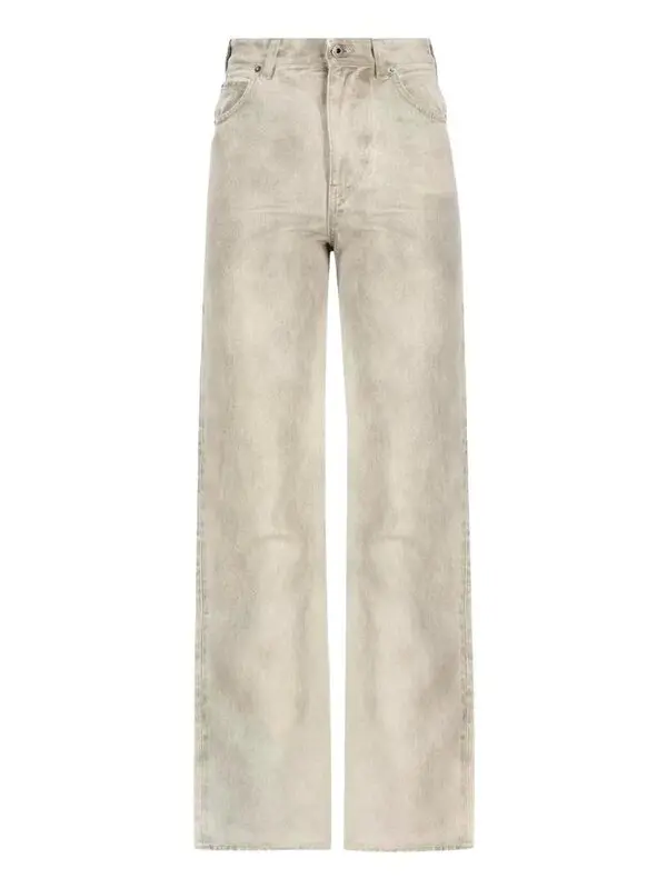Loewe Five-pocket Wide-leg Jeans - Grey