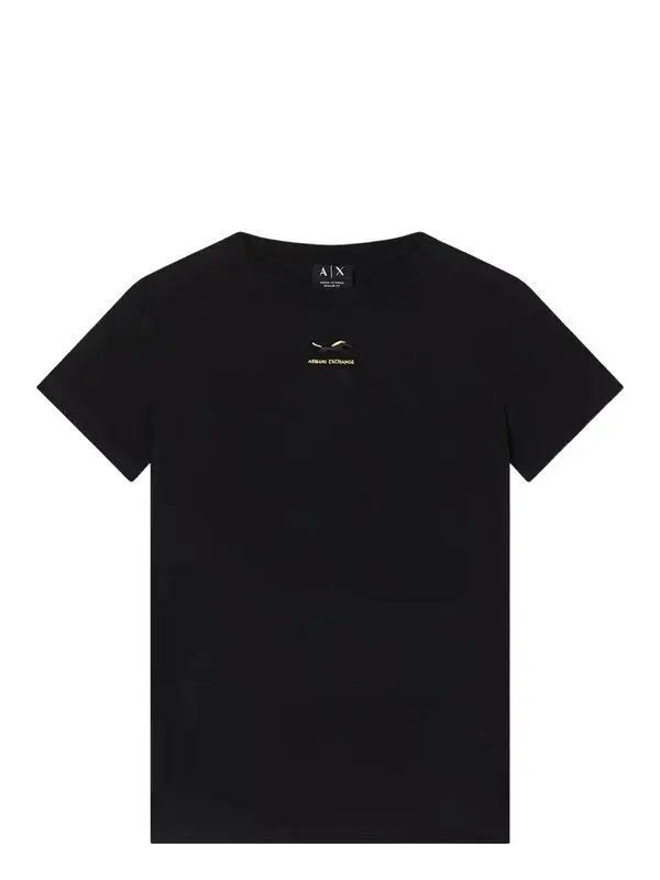 Armani Exchange Round-neck T-shirt - Black