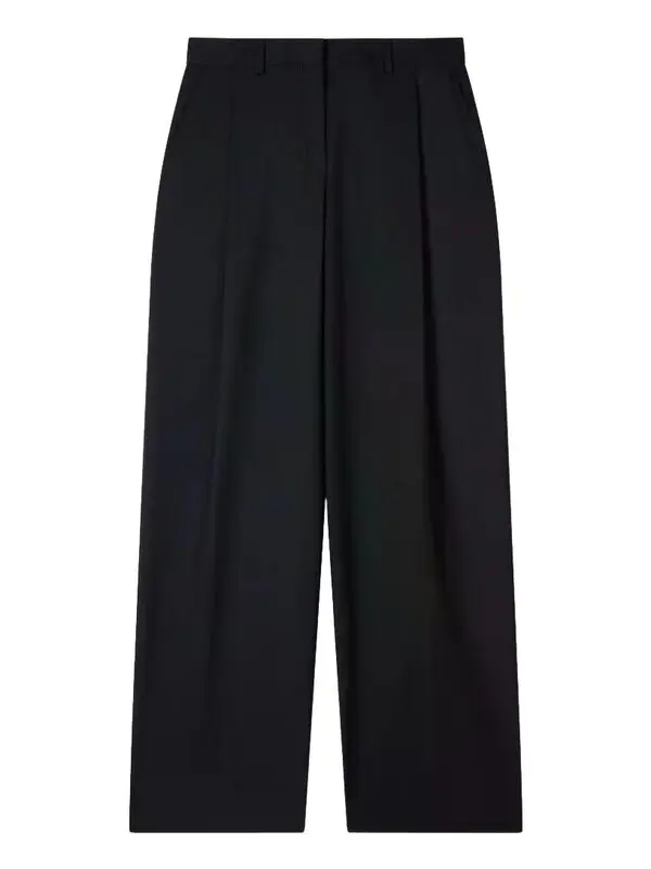 Paul Smith Pleated Tailored Trousers - Blue
