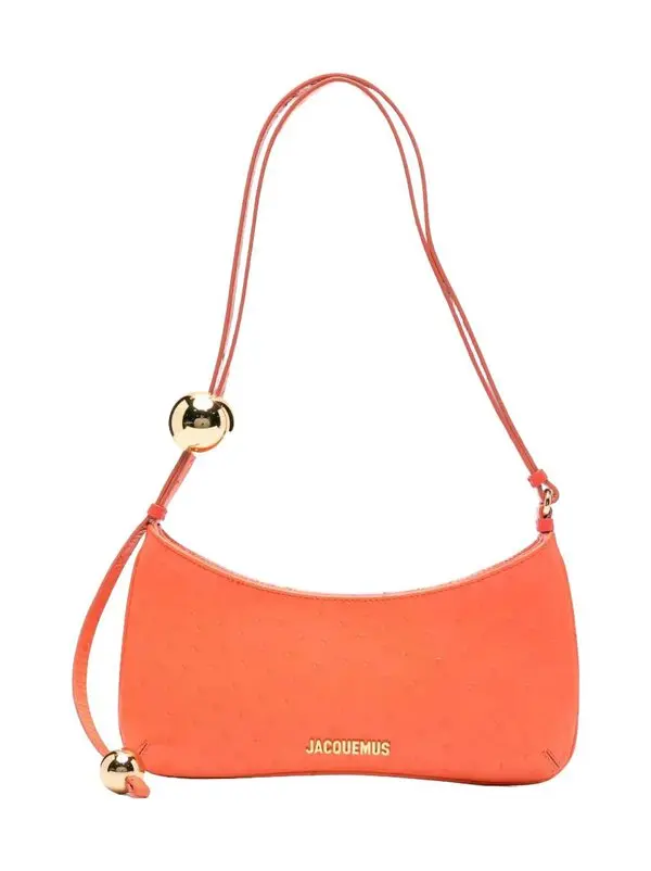 Jacquemus Bisou Perle Shoulder Bag - Orange