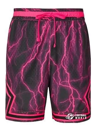 JORDAN Sport Diamond Dri-fit Shorts - Black/hyper Pink