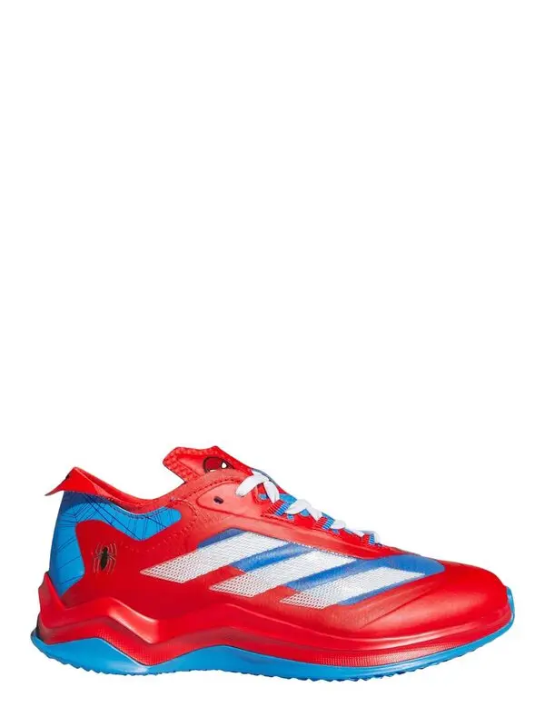 Adidas Adizero Impact Turf Marvel Spiderman Sneakers - Vivid Red/cloud White/lucid Ray Blue
