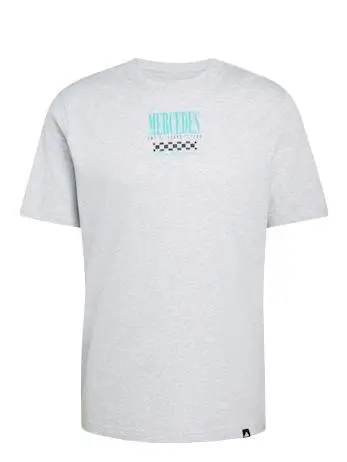 Adidas Mercedes Amg Petronas Formula 1 Team Graphic Ii Tee Shirt - Light Grey Heather