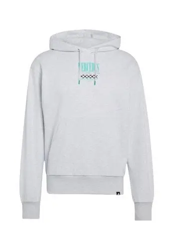 Adidas Mercedes Amg Petronas Formula 1 Team Graphic Ii Hoodie - Light Grey Heather