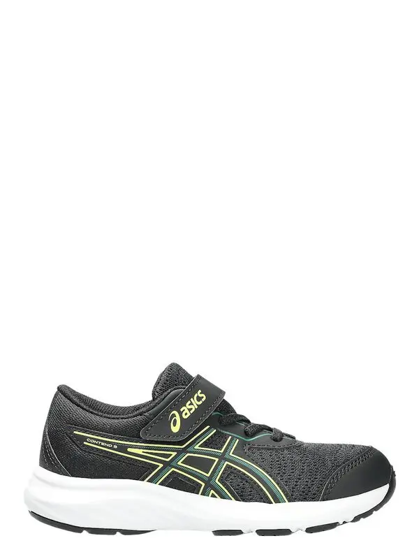Asics Contend 9in - Black/jasper Green