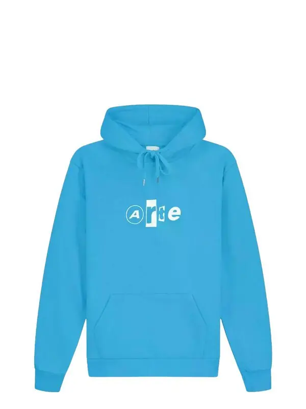 ARTE ANTWERP Graphic Print Hoodie - Blue
