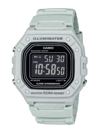 Casio G-shock W218h-8b Watch - Resin