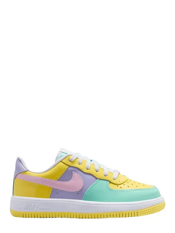 Nike Force 1 Low Easter Sneakers - Yellow Pulse/pink Foam/hydrangeas