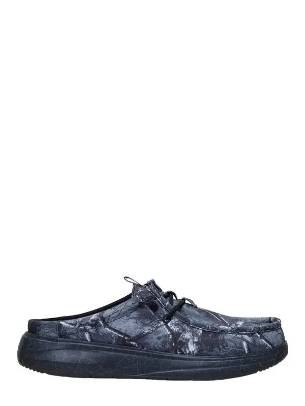 HEY DUDE Wally Comf Slip - Black/camo