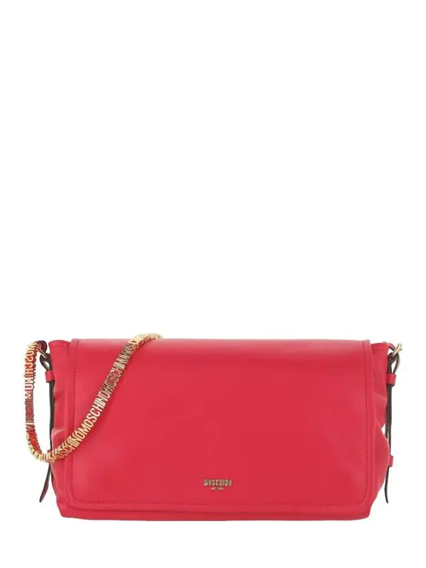 Moschino Logo Crossbody Bag - Red