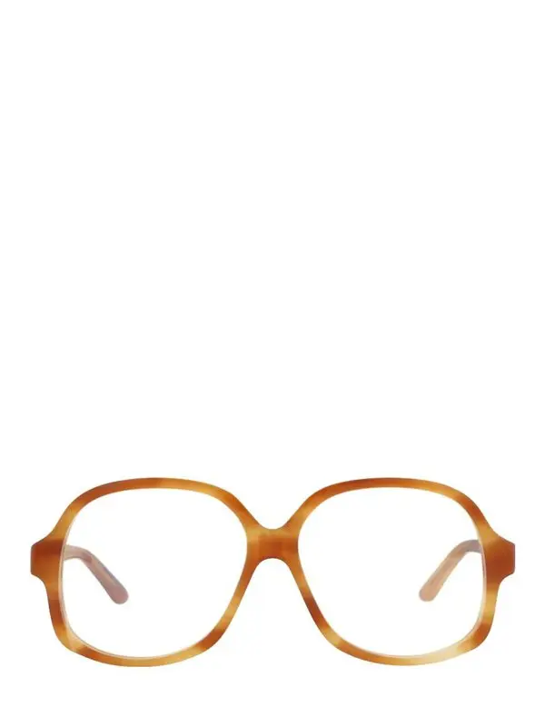 Valentino Garavani Optical Frames Round Frame Acetate - Havana Havana Transparent (vlx/177d/59)