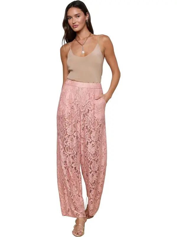L'Agence Tavia Lace Trouser - Parfait
