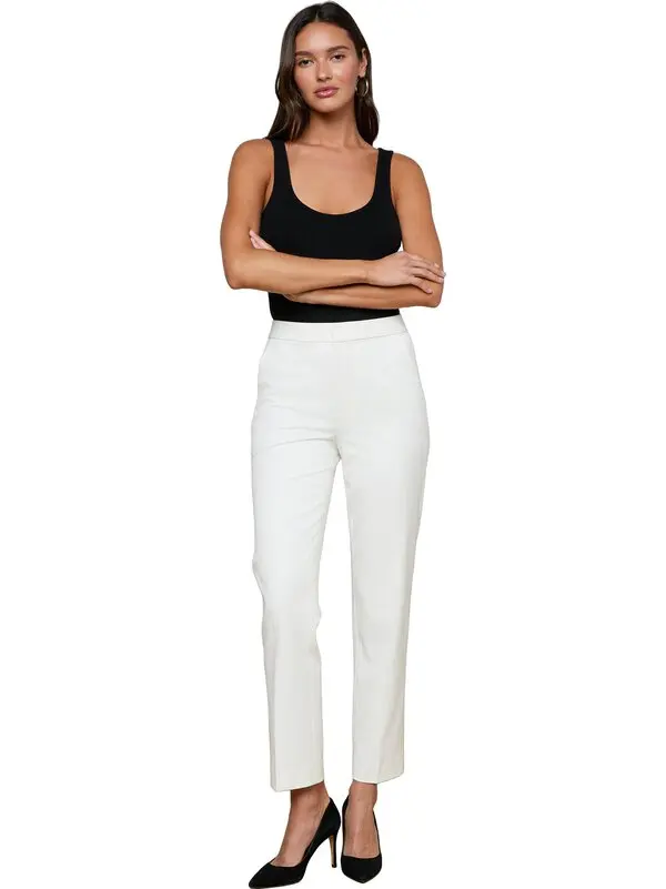 L'Agence Rebel Trouser - White