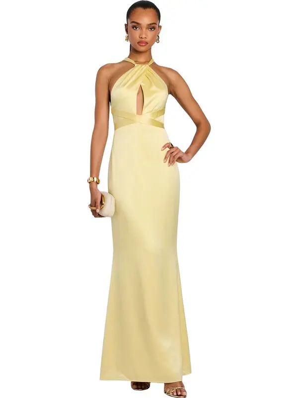 Retrofete Magnolia Maxi Dress - Yuzu