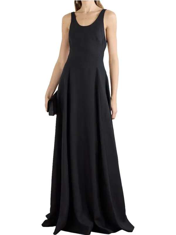 Ralph Lauren Lyndy Linen Maxi Dress - Black