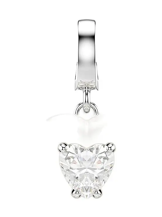 SWAROVSKI Idyllia Heart Charm - White