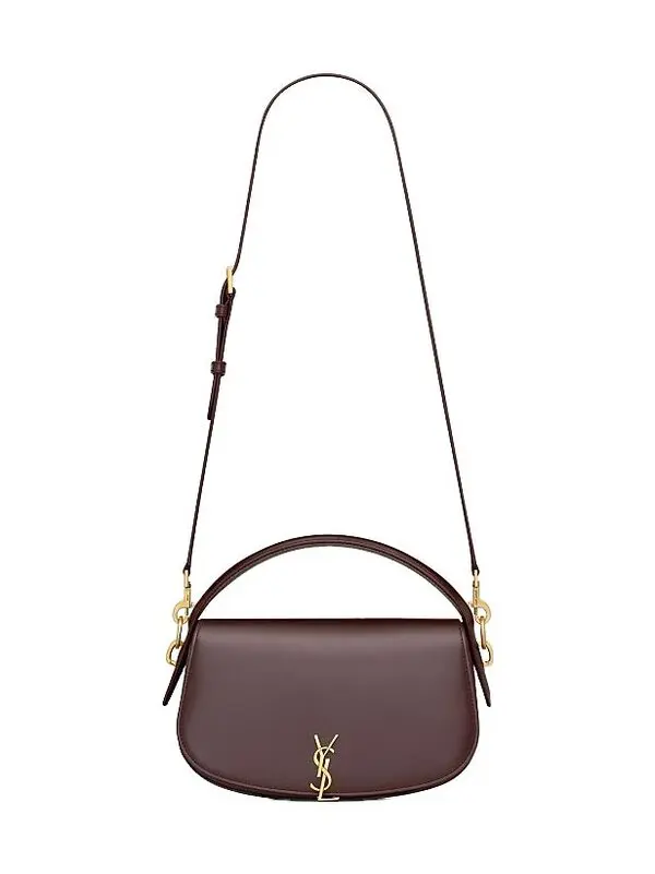 Saint Laurent Voltaire Handbag - Raisin