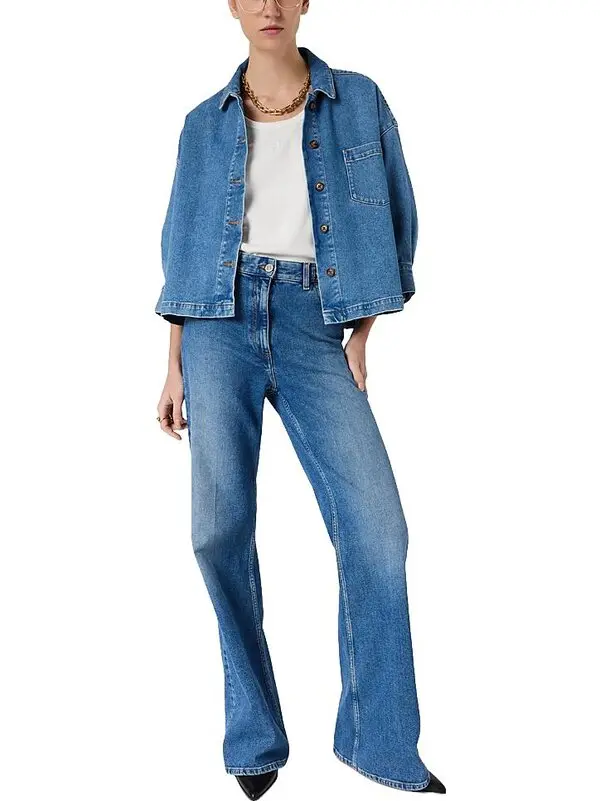 Gerard Darel Taena Denim Jacket - Blue