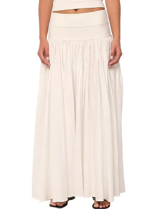 THE LINE BY K Lowe Maxi Skirt - White