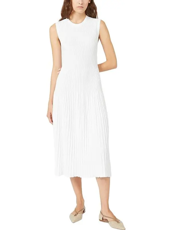 Max Mara Mxpegizio Dress - Optical White