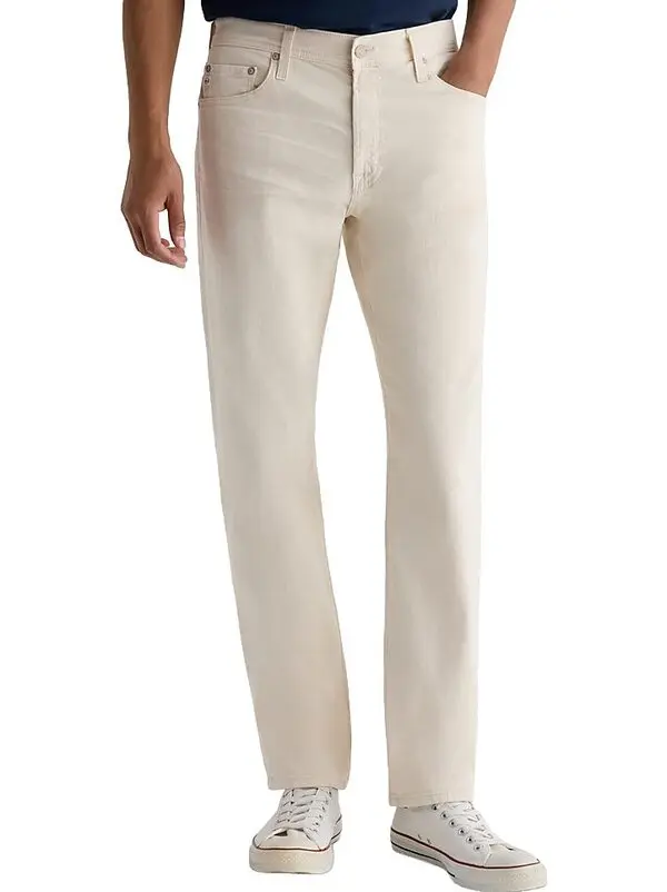 Ag Everett Slim Straight Leg Jeans - Year Ivory