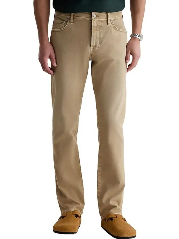 Ag Everett Slim Straight Leg Jeans - Years Sulfur Valley Tan