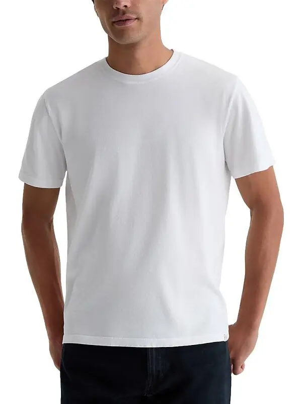 Ag Bryce Crew Tee Shirt - True White