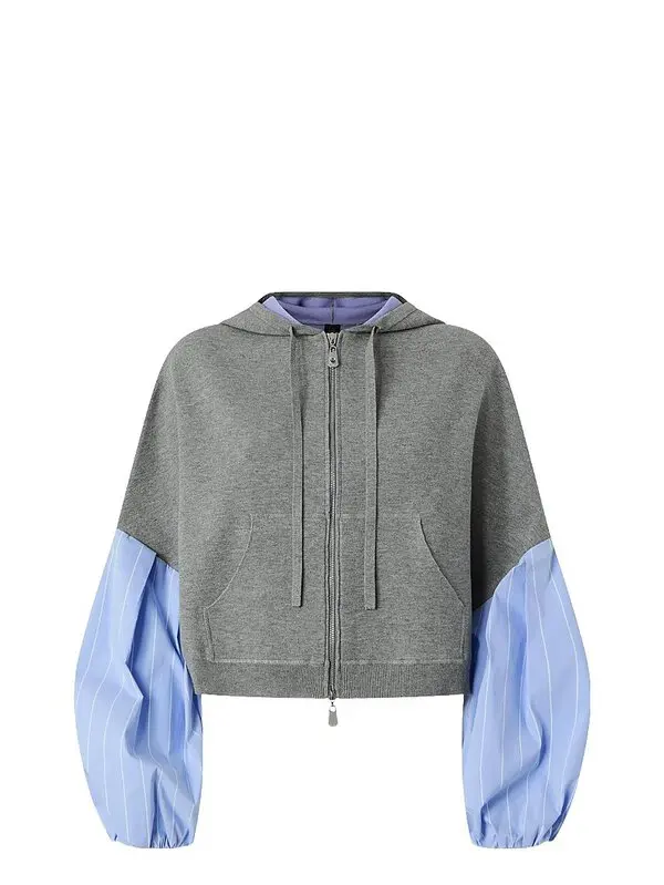 Pinko Mixed Media Hoodie - Ie