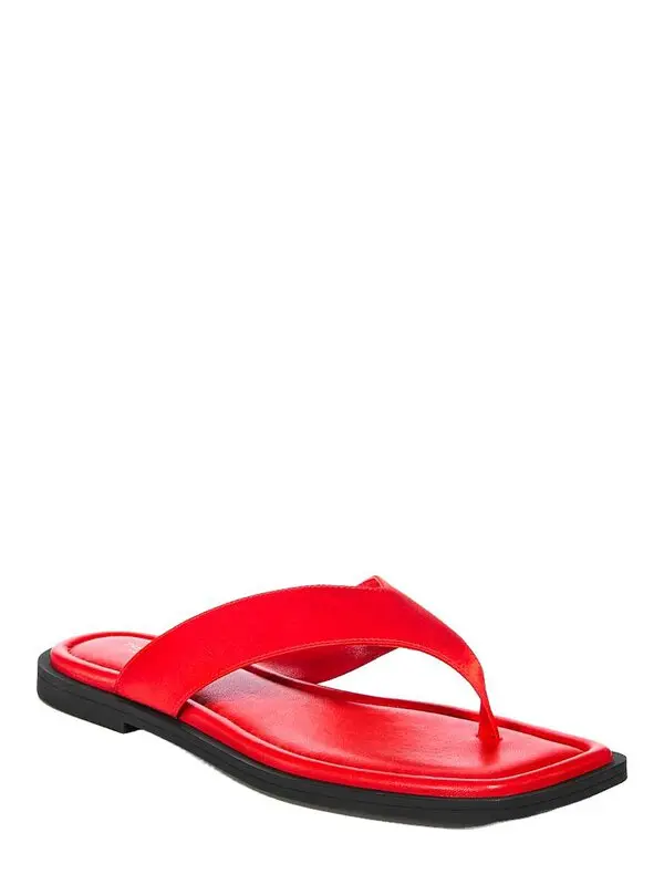 Rag & Bone Gracie Thong Sandals - Red