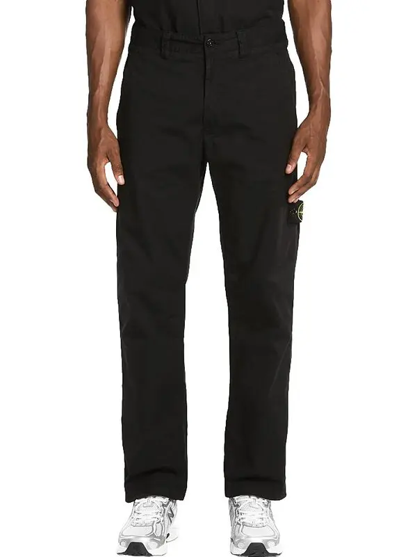 Stone Island Regular Fit Pants - Black