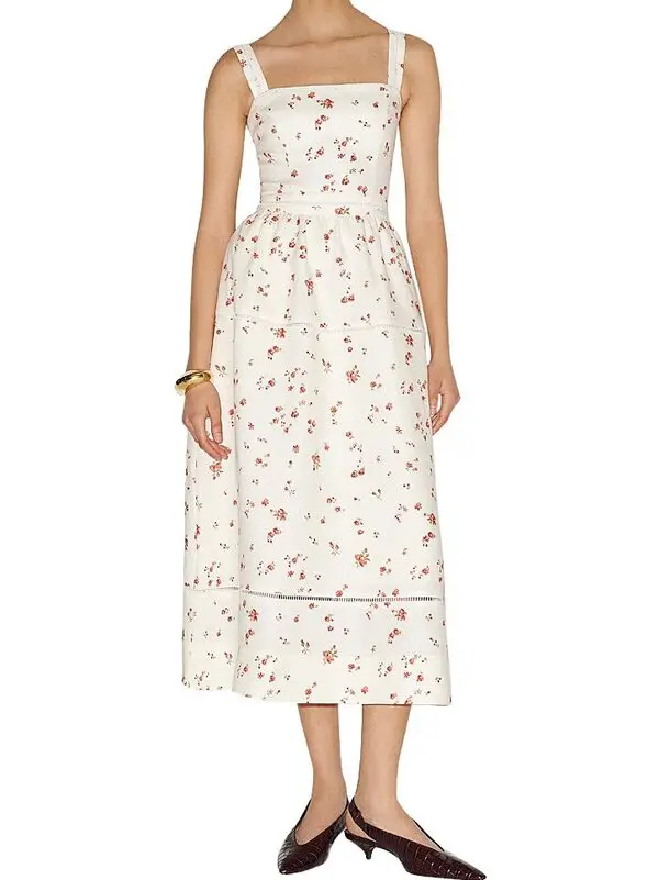REFORMATION Everett Linen Dress - Lovie