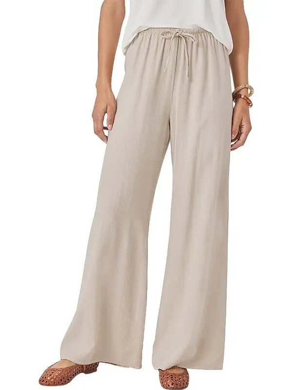 Splendid Valerie Wide Leg Pants - Fawn