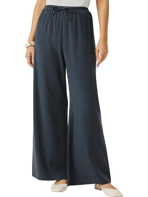 Splendid Wide Leg Trousers - Mood Indigo