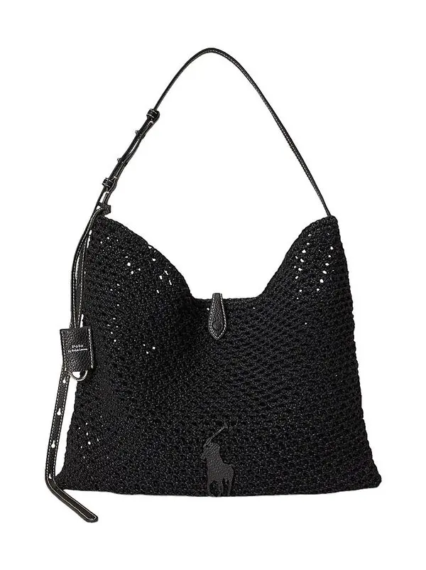 Polo Ralph Lauren Polo Play Cord Messenger Bag - Black