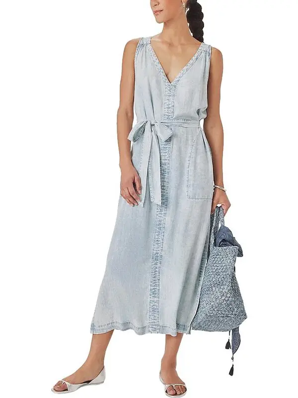 Splendid Landon Indigo Dress - Bleached Indigo