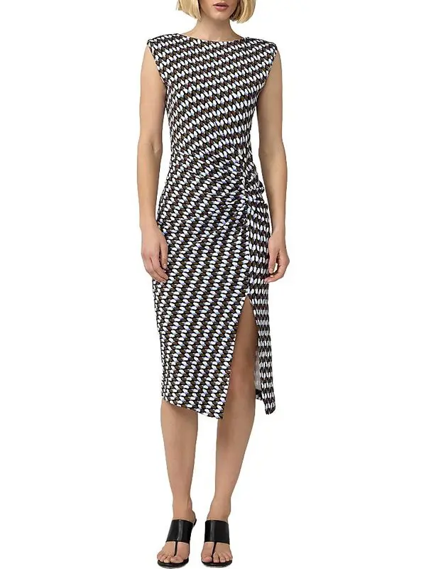 Diane Von Furstenberg Andie Printed Dress - Jelly Dot Mini Multi