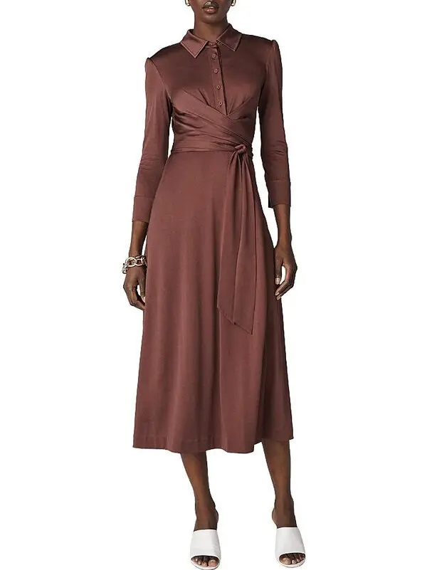 Diane Von Furstenberg Sana Dress - Chocolate