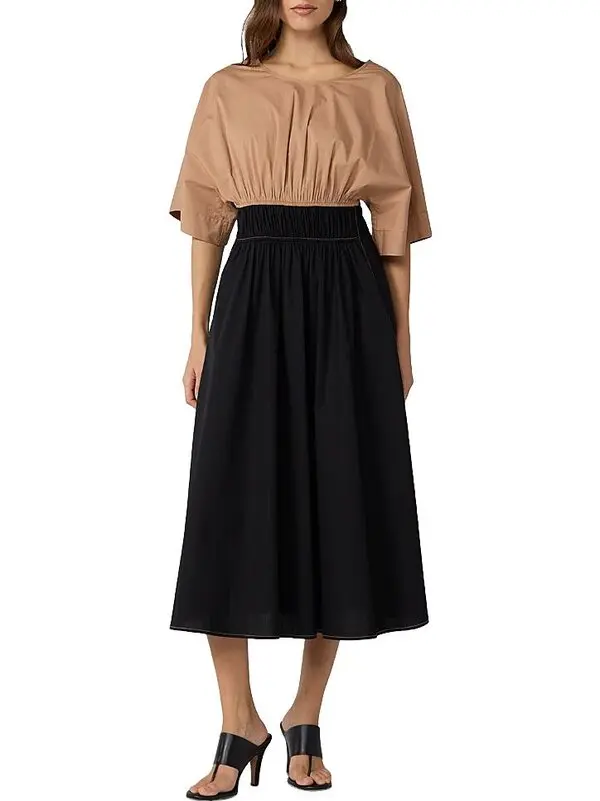 Diane Von Furstenberg Juliet Dress - Tabacco / Black