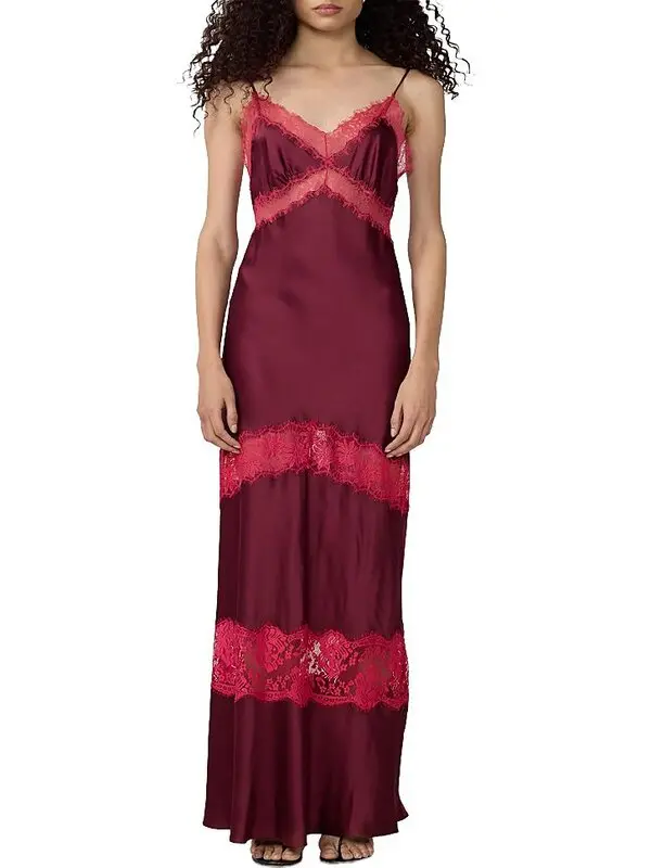 Diane Von Furstenberg Eden Dress - Cherry Wood