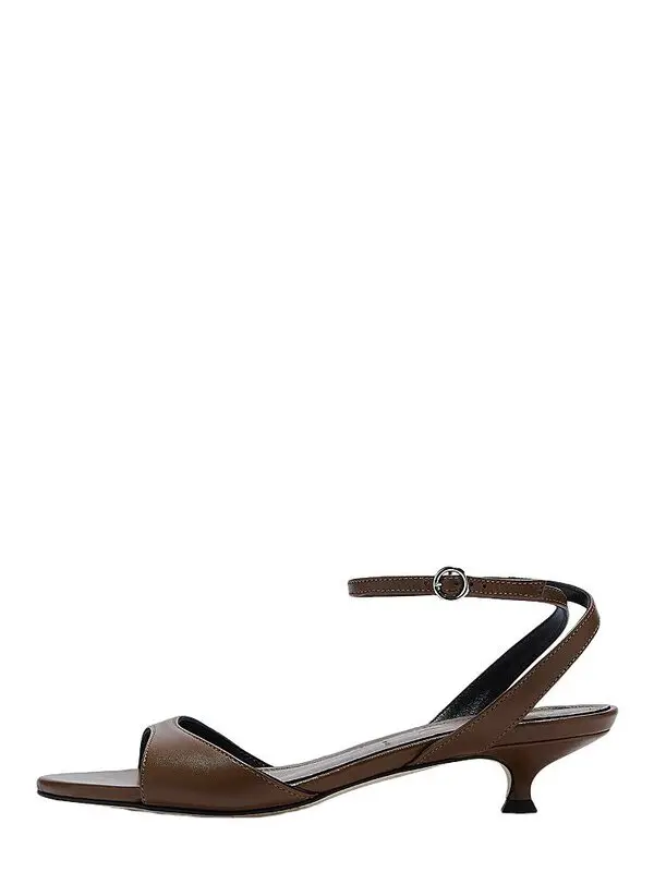 AeydĒ Zelia Leather Sandals - Tobacco