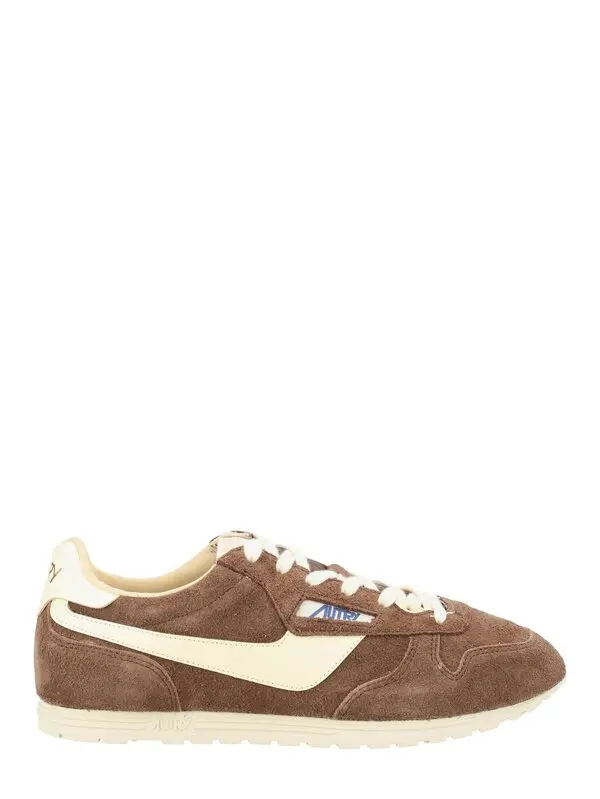 AUTRY Windspin Sneakers - Brown