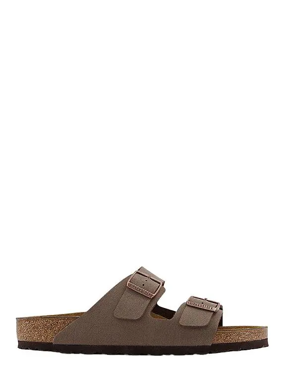 BIRKENSTOCK Arizona Faux-leather Sandals - Mocca