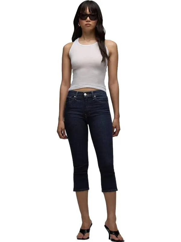 Hudson Jeans Capri Straight Jeans - Rinse